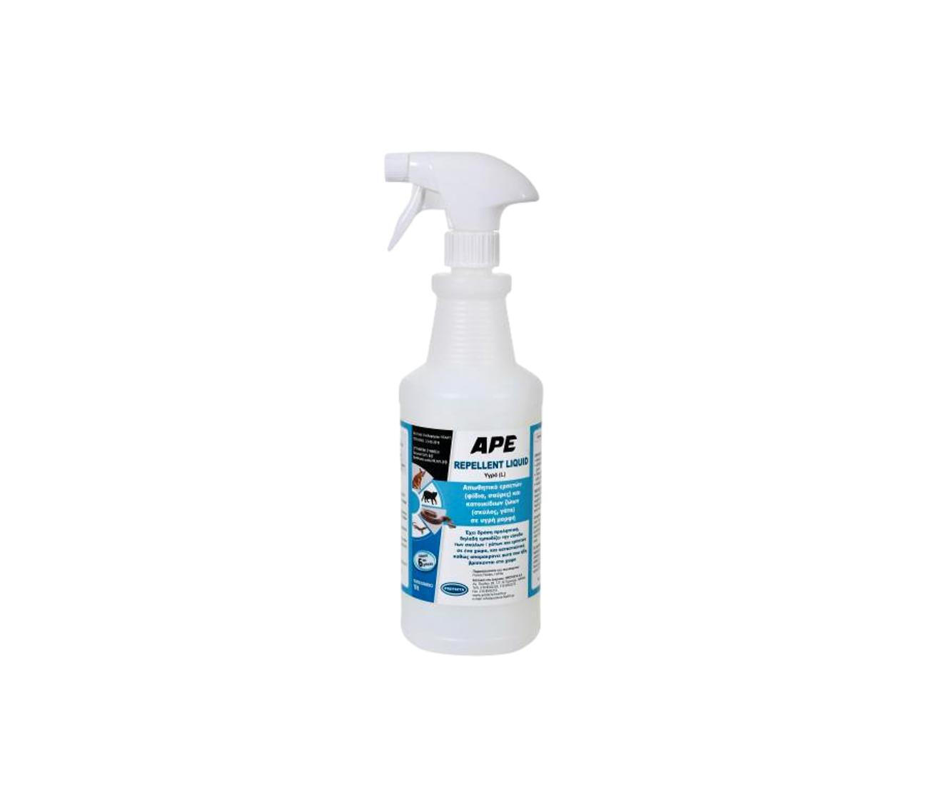 Protecta Ape Repellent Liquid Spray Απώθησης Φιδιών / Γατών 1 λίτρου ...