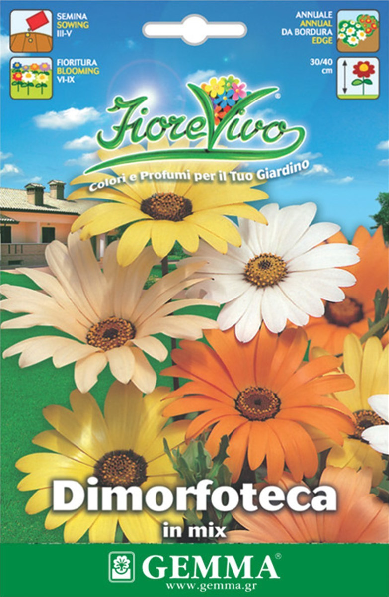 Gemma Σπόροι Διμορφοθήκη 0.3gr - crestagro